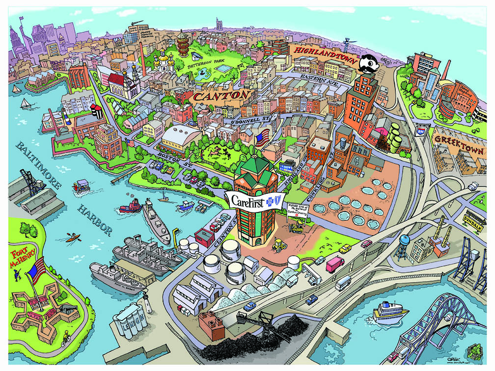 Illustrated Maps – Graphics by Chalk