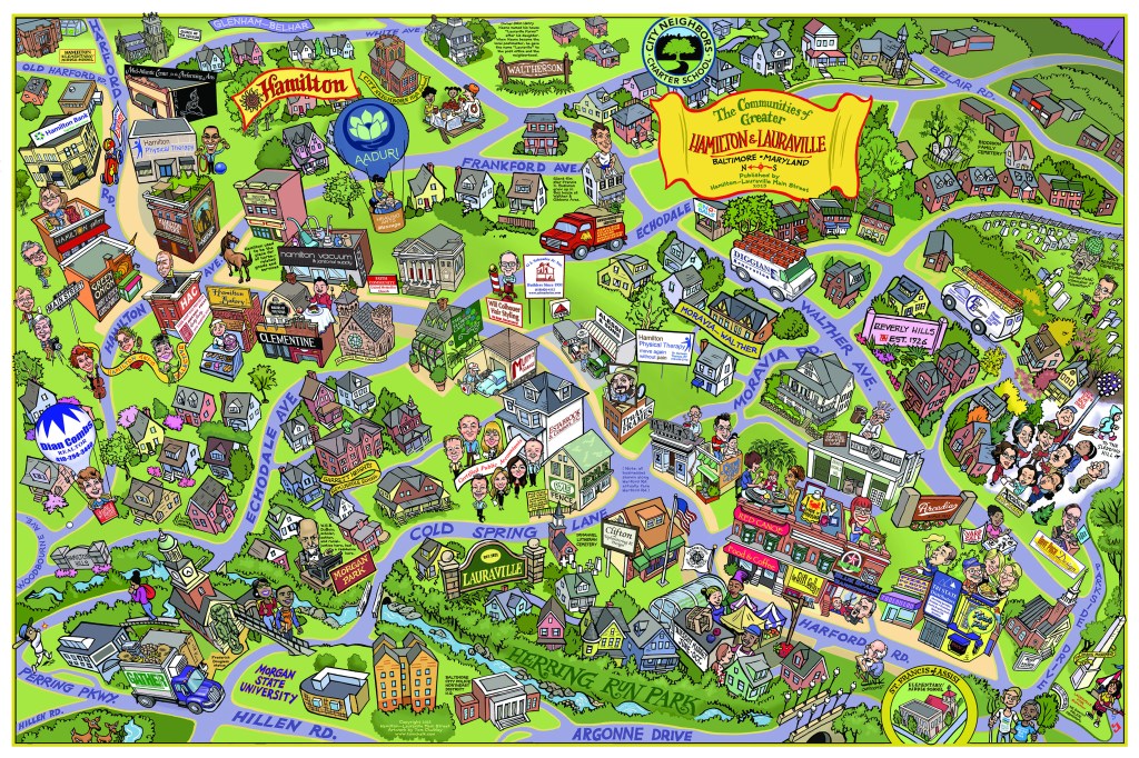 Illustrated Maps – Graphics by Chalk