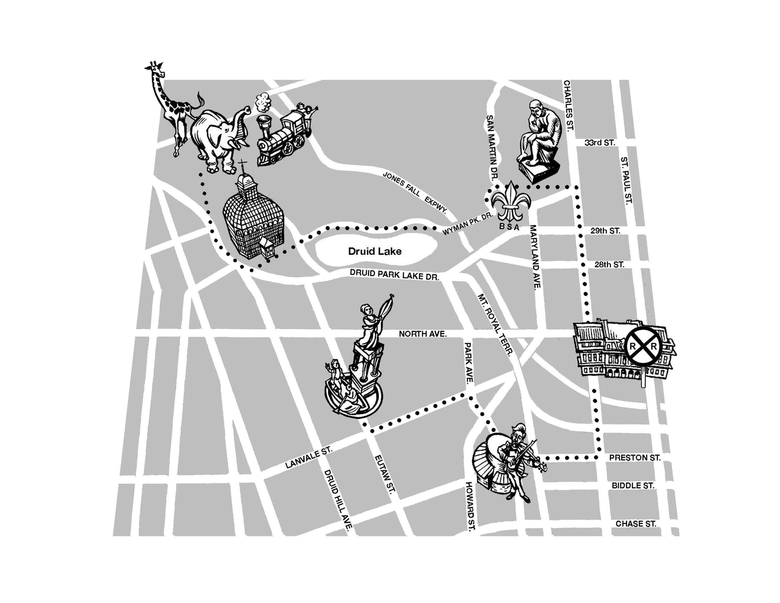 Illustrated Maps – Graphics by Chalk