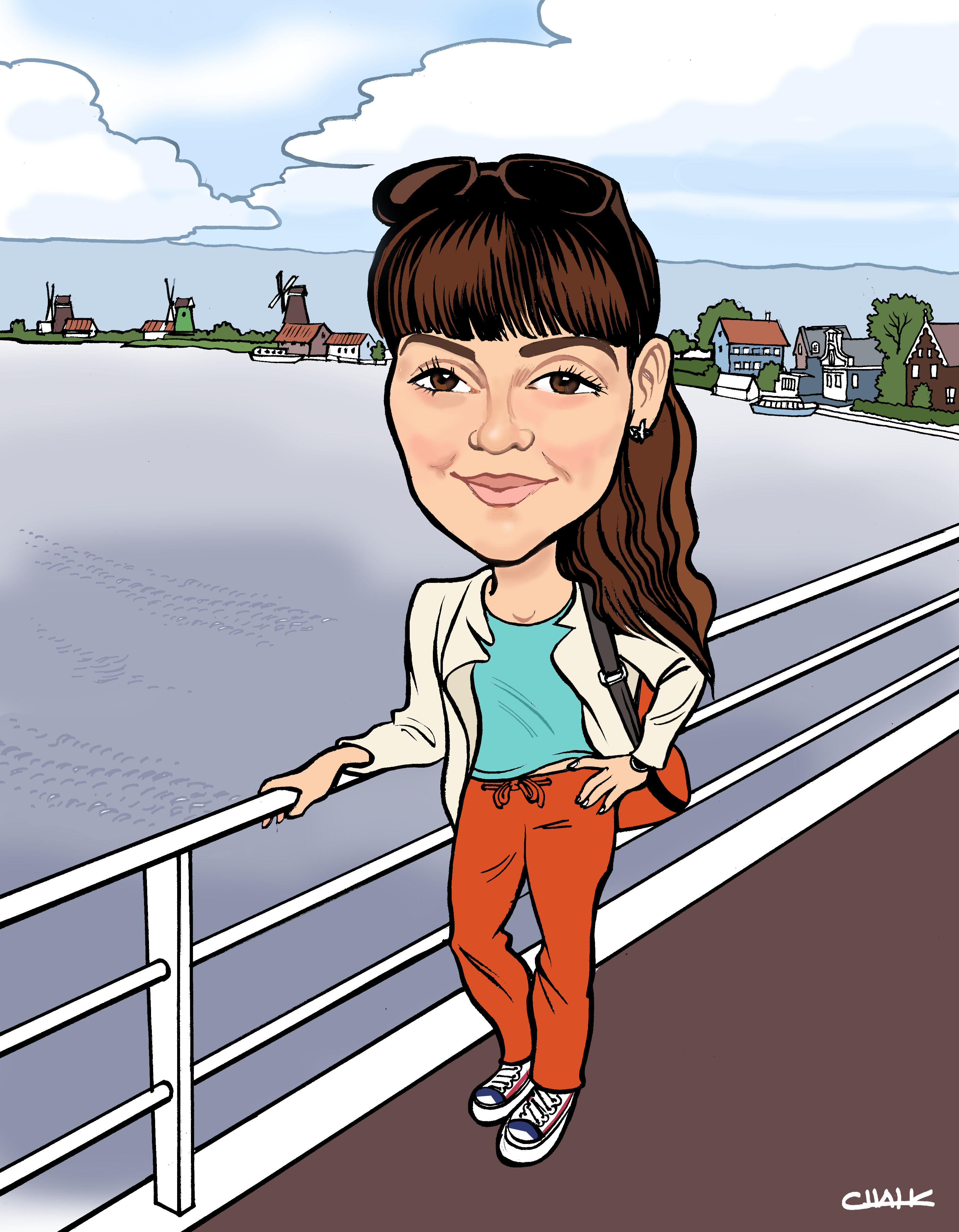 Personal Caricatures – Graphics by Chalk