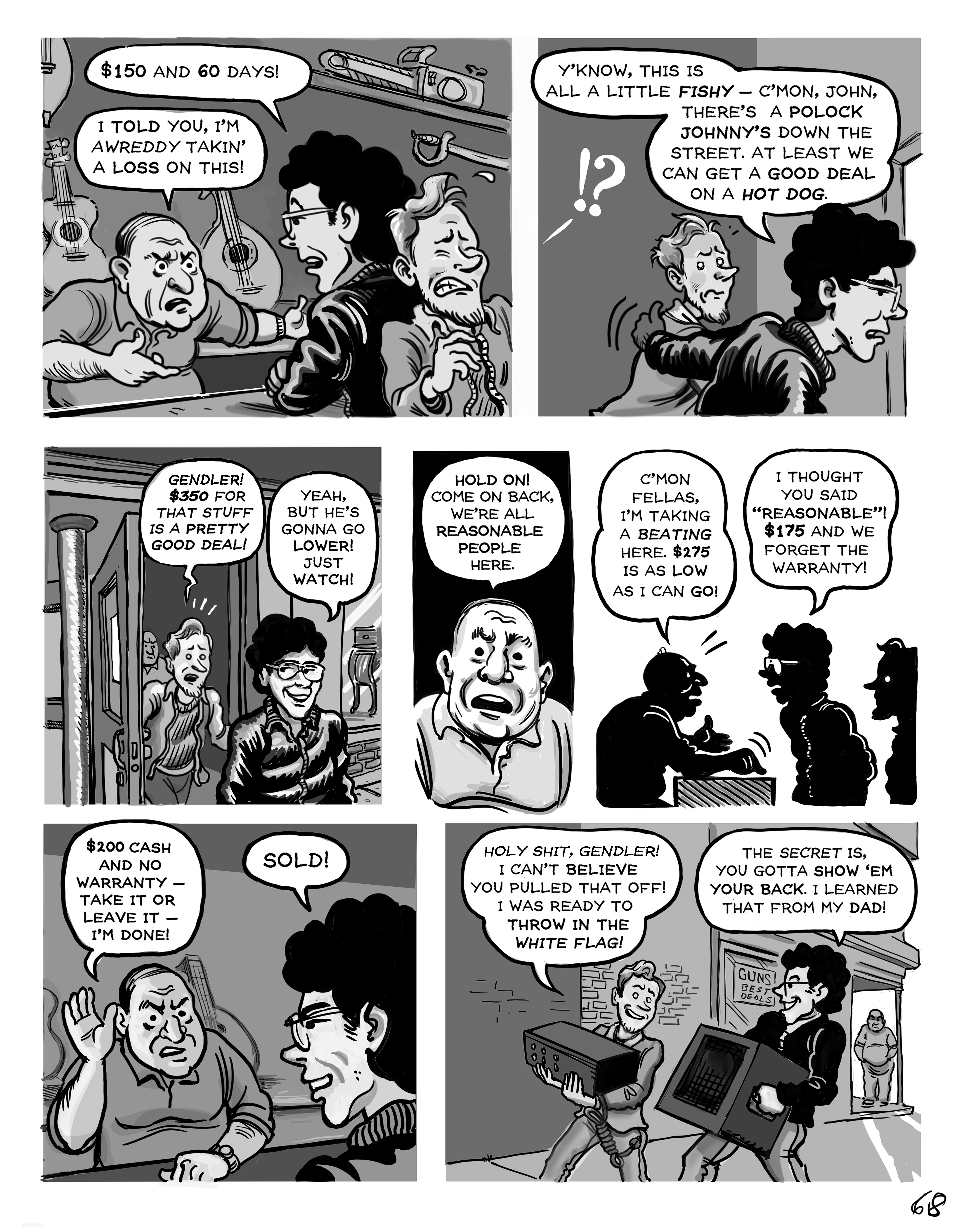 Graphic Novel Sneak Peek – Graphics by Chalk