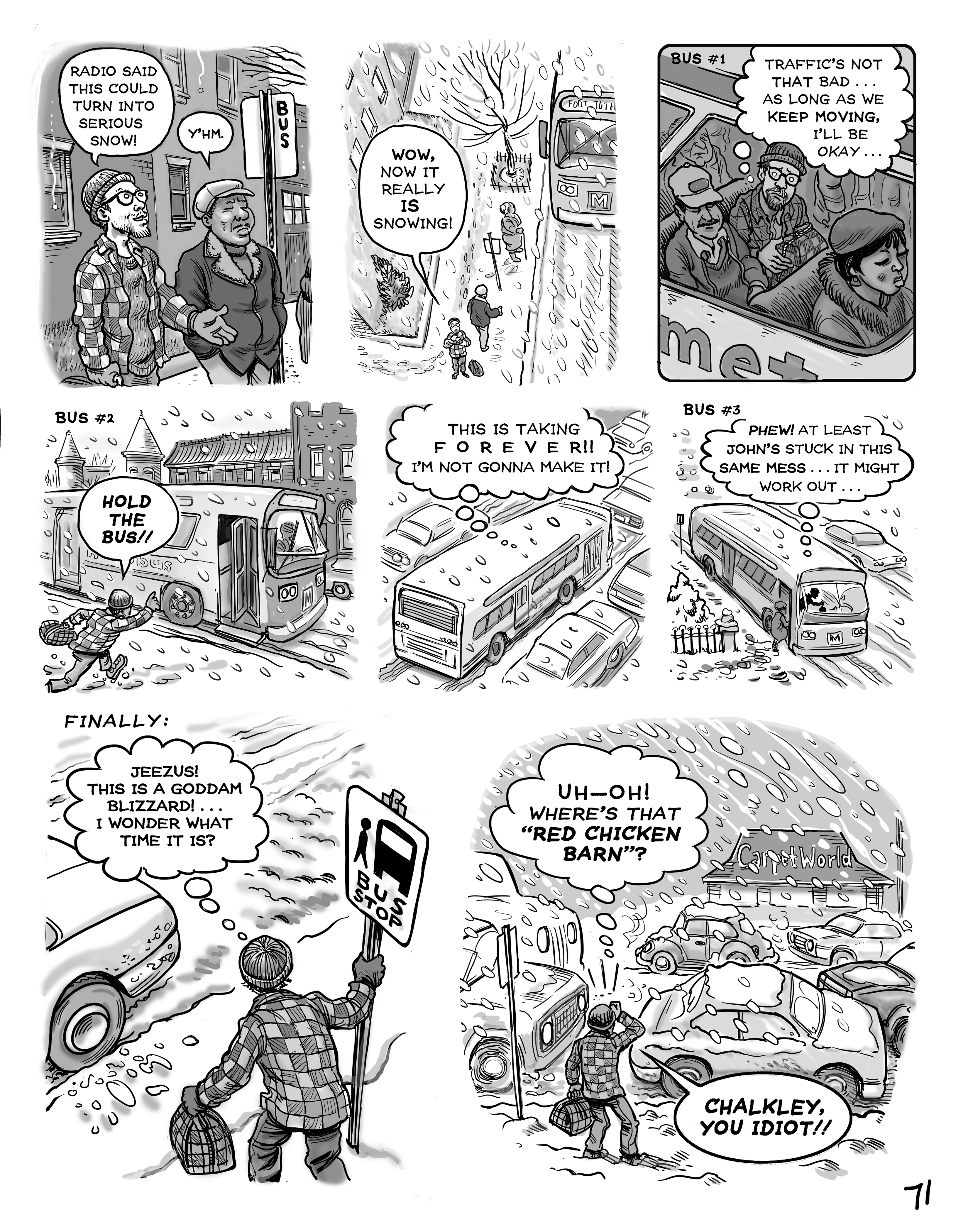 Graphic Novel Sneak Peek – Graphics by Chalk